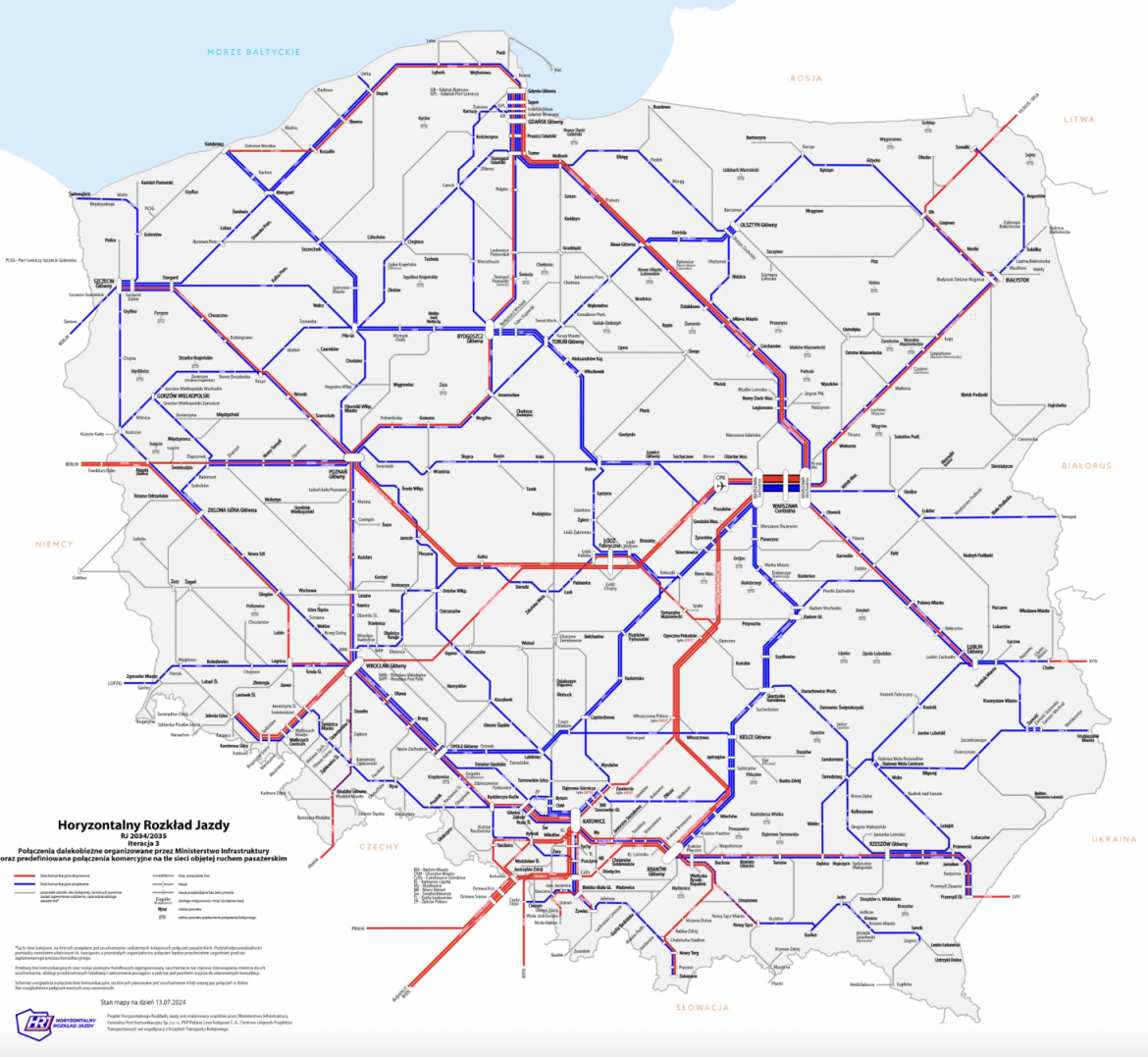 Tak ma wyglądać polska kolej za 10 lat. Są istotne zmiany [MAPA]